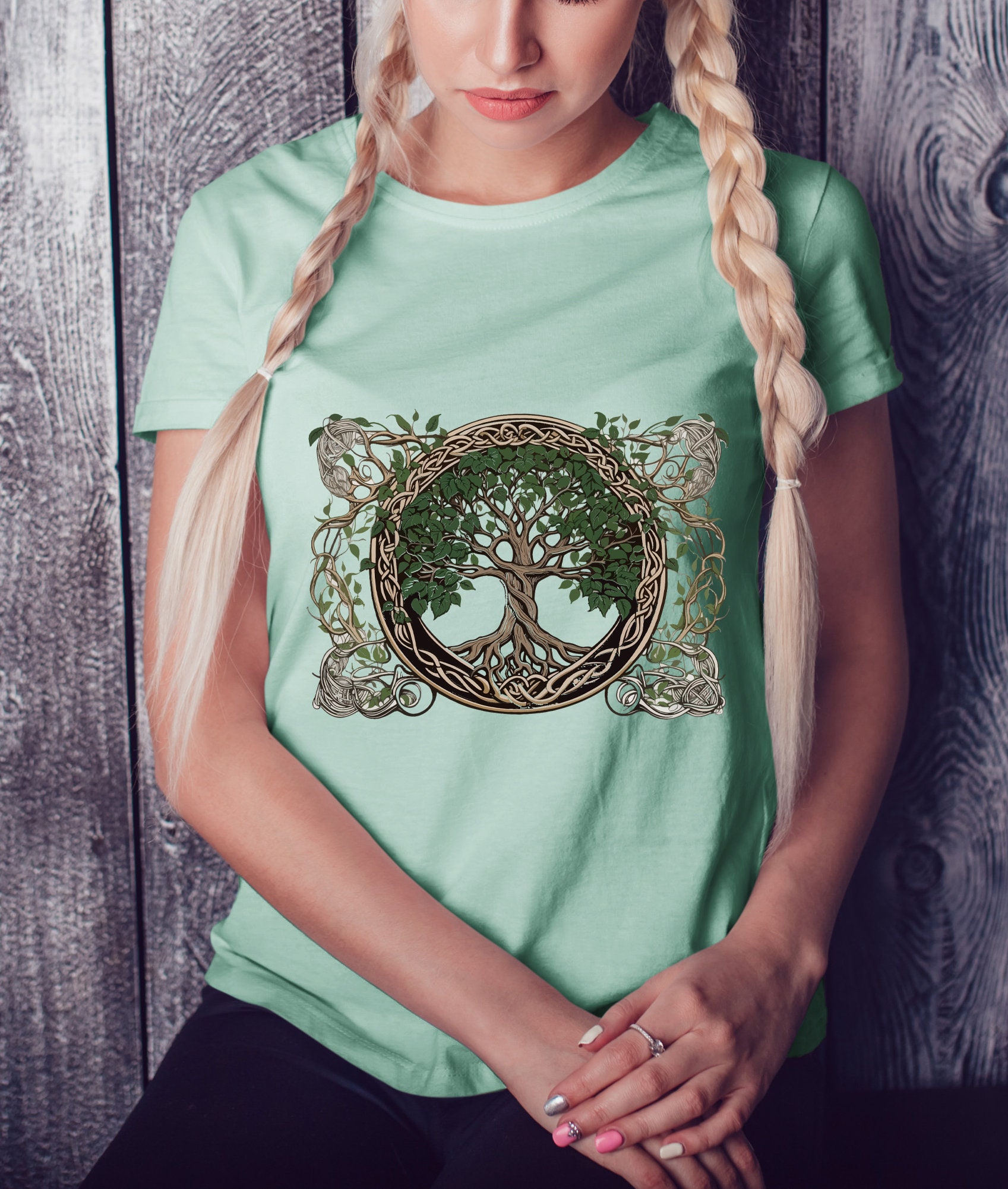 Celtic Tree of Life Dxf Svg Png, Family Tree Clipart, Printable Celtic ...