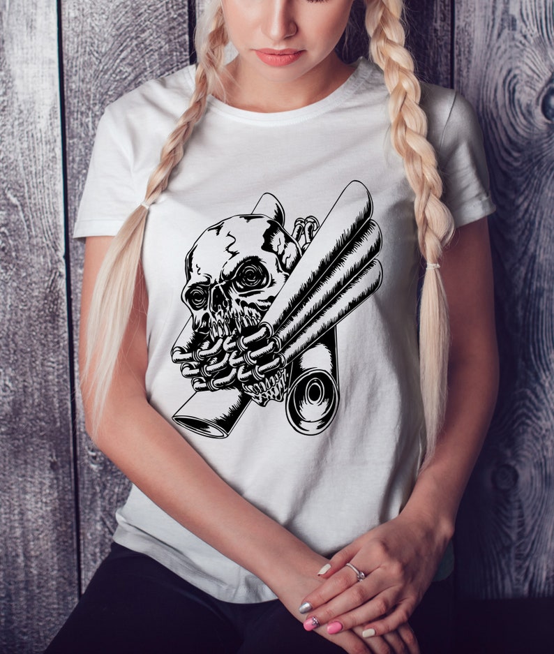 Chrome Skull Turbo Charger Engine Piston Motorcycle Car Repair Shop ...