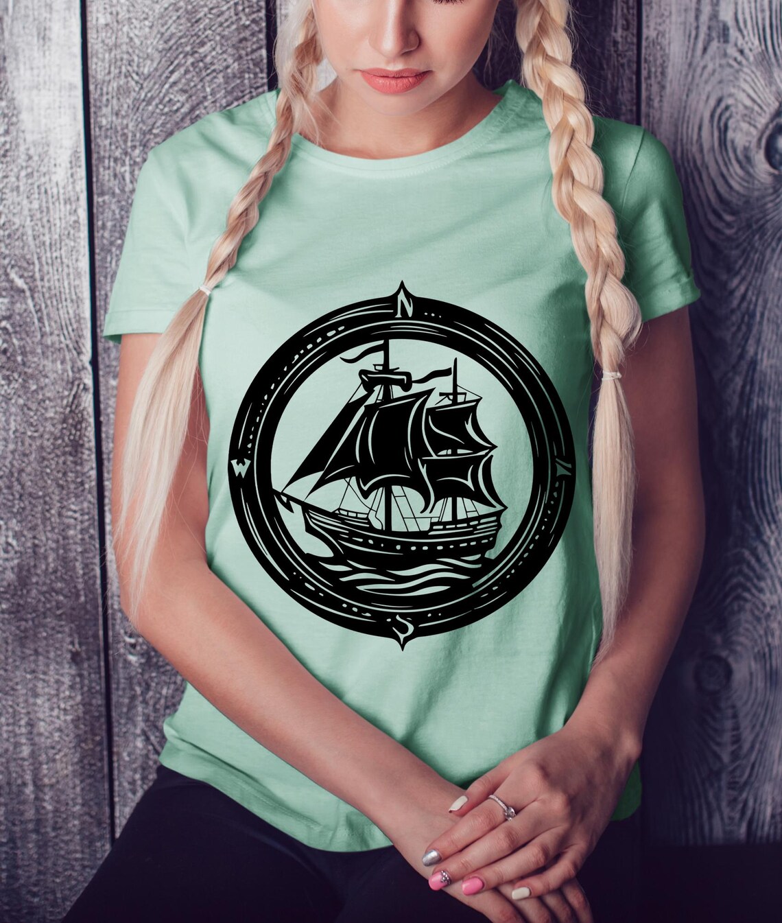 Pirate Compass Svg File | Skull Compass Svg | Nautical Svg| Pirate Svg ...