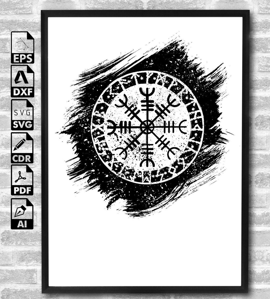 Norse Viking Valknut Svg - Valknut Vector - Viking Svg - Norse Viking ...