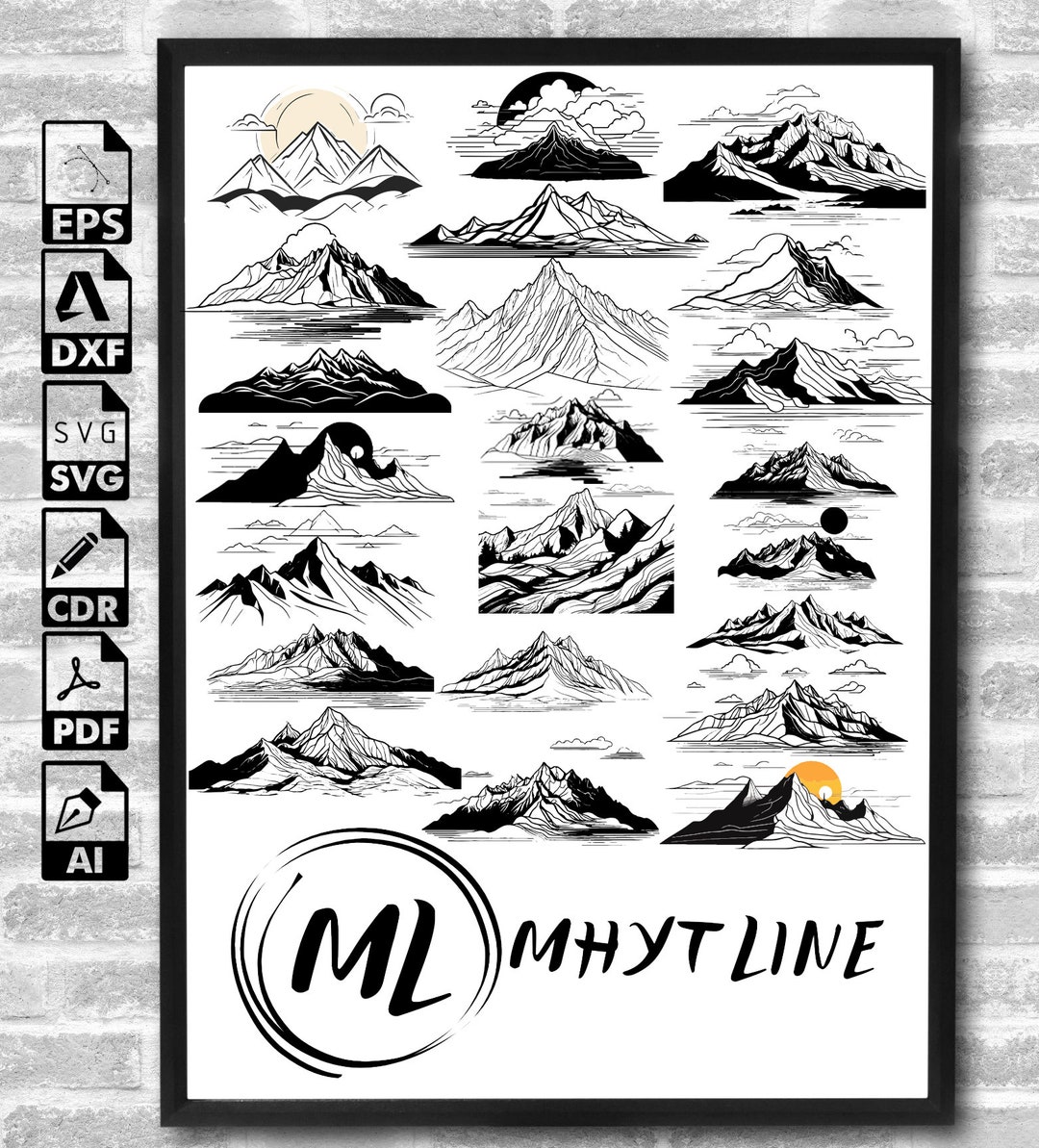 Landscape Svg, Forest Svg, Adventure Svg, Outdoor Svg, Deer Svg, Nature ...