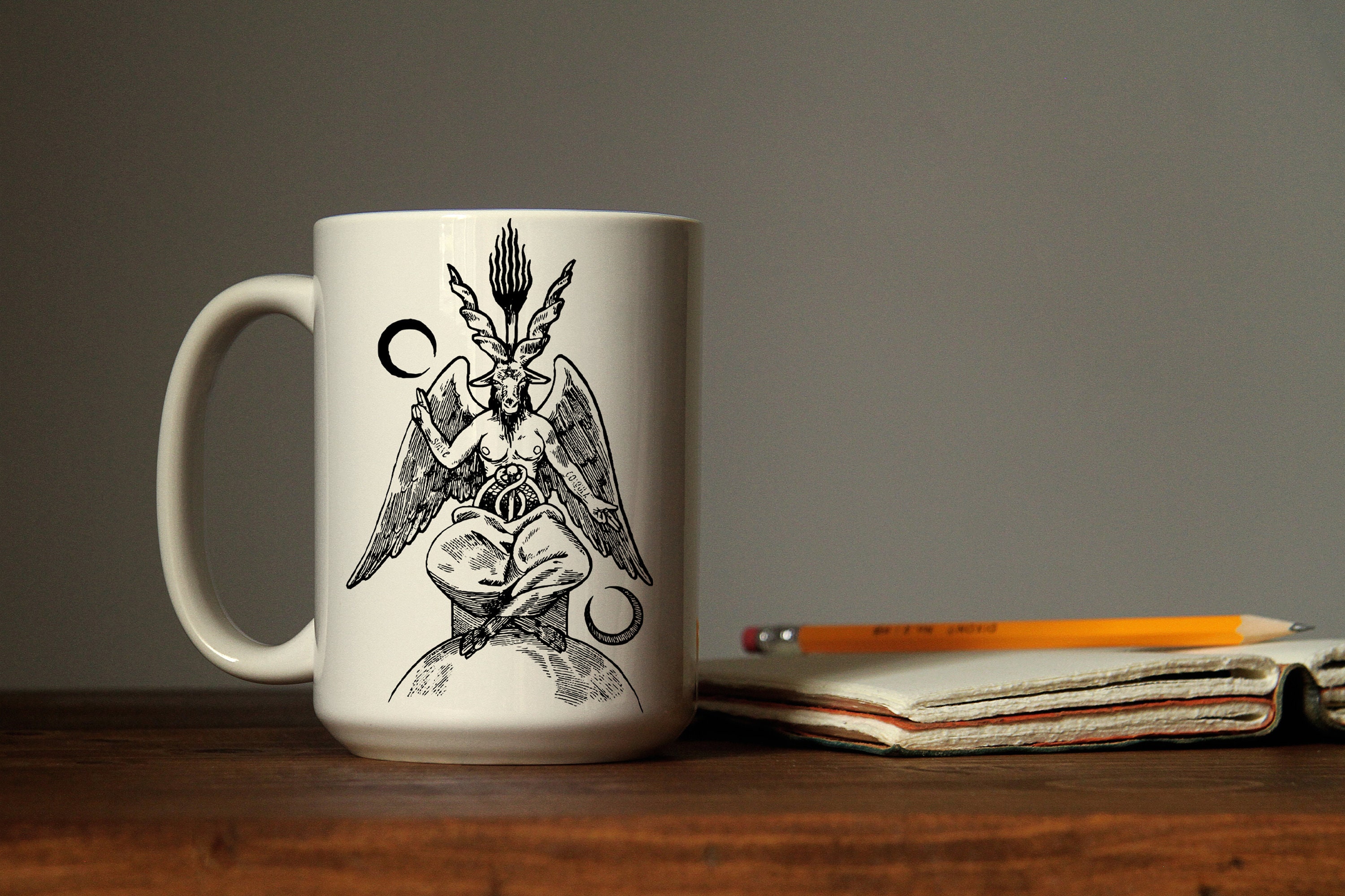 Sigil of Baphomet Devil Demon Kill Killer Goth Dark Side Eps Png Dxf ...