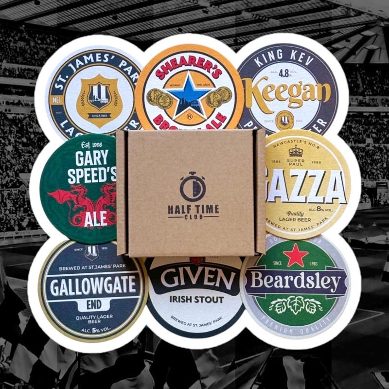 Newcastle Fan Coaster - Etsy UK