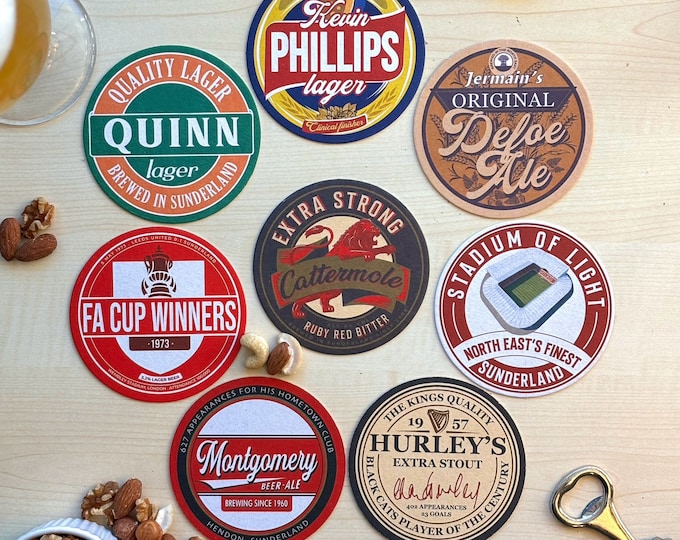 100 X Sunderland Stickers Based on SAFC Poster Shirt Scarf Pin Badge ...