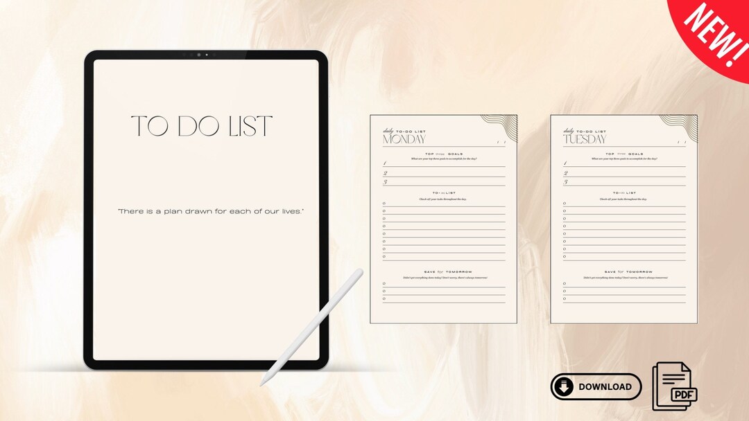 Printable to Do List Work Schoolhome for to Do List Pdf - Etsy