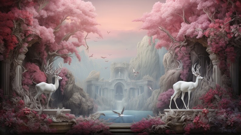 110x Mythical Worlds Backdrops - Etsy