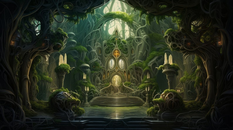 110x Mythical Worlds Backdrops - Etsy