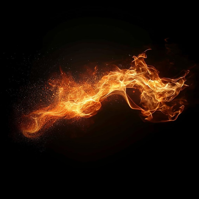 171x Flame Overlays, Different Styles, Realistic, Cartoonish and More ...