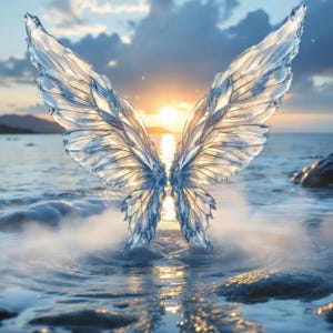 4x Transparent Water Wings PNG Clipart, Swim Float Image, Pool Party ...