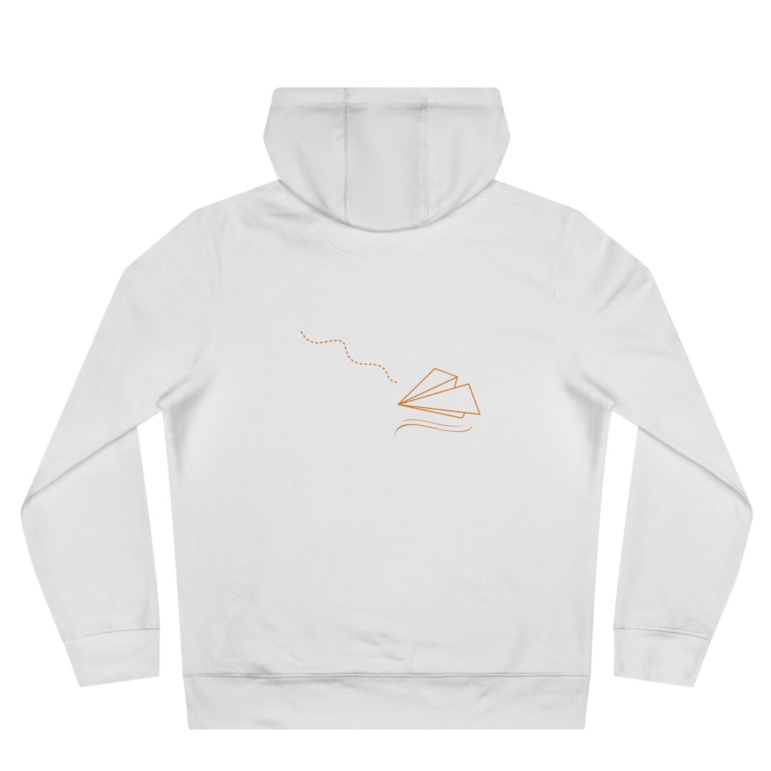 Aviation Hoodie: Minimalist Aircraft Design, Cozy Cotton Warmth - Etsy