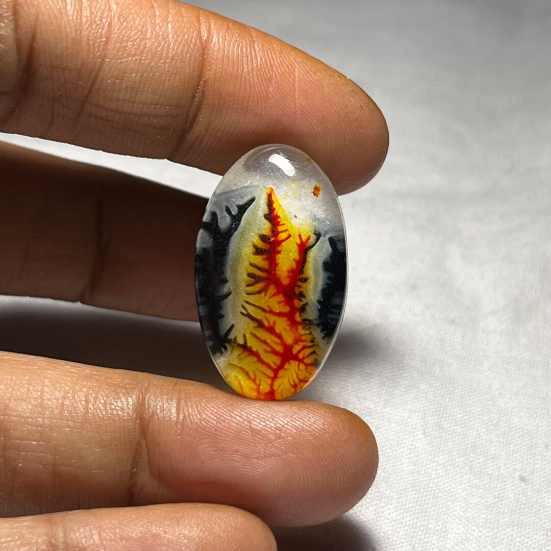 100% Natural Crystal Scenic Doublet Gemstone Crystal Scenic Doublet ...