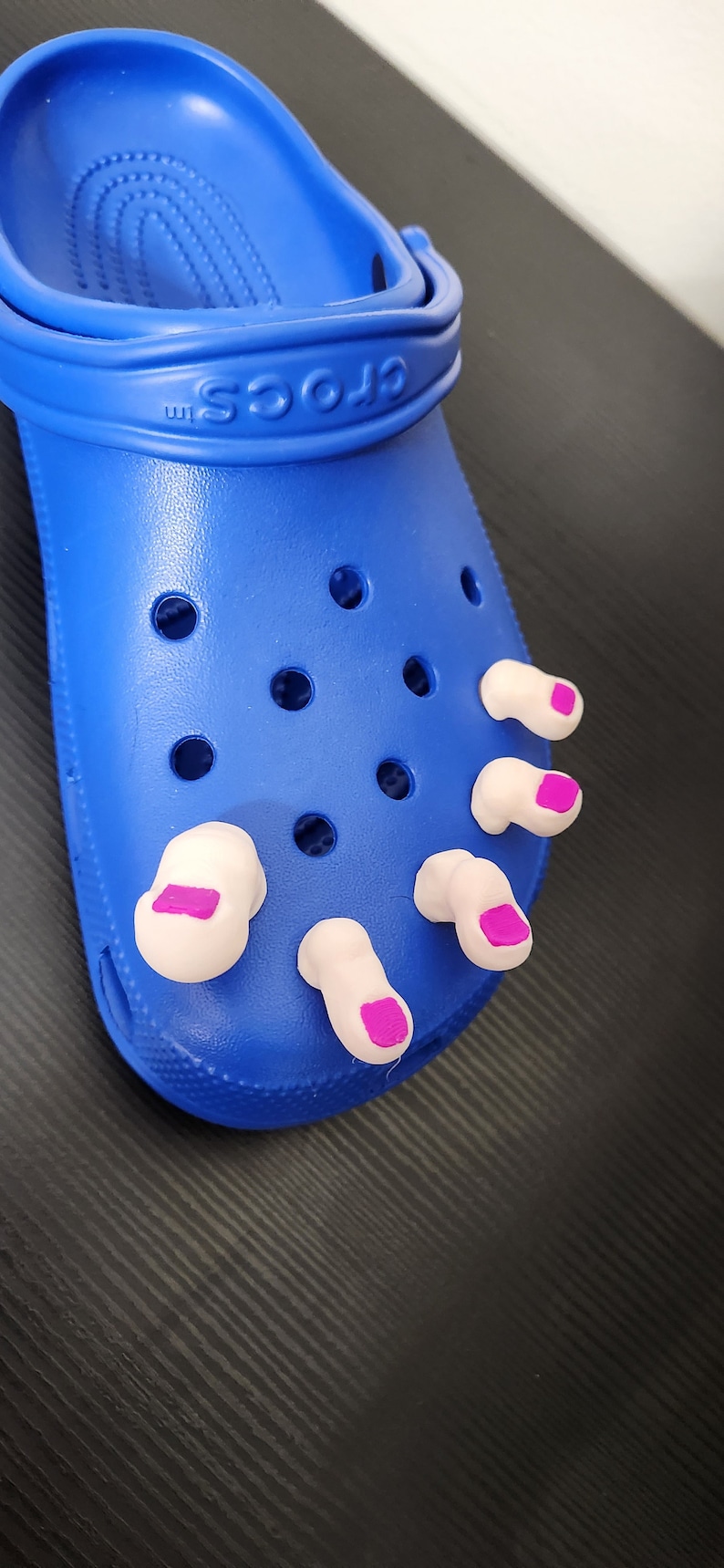 Shoe Charms Toes Set of 5 - Etsy