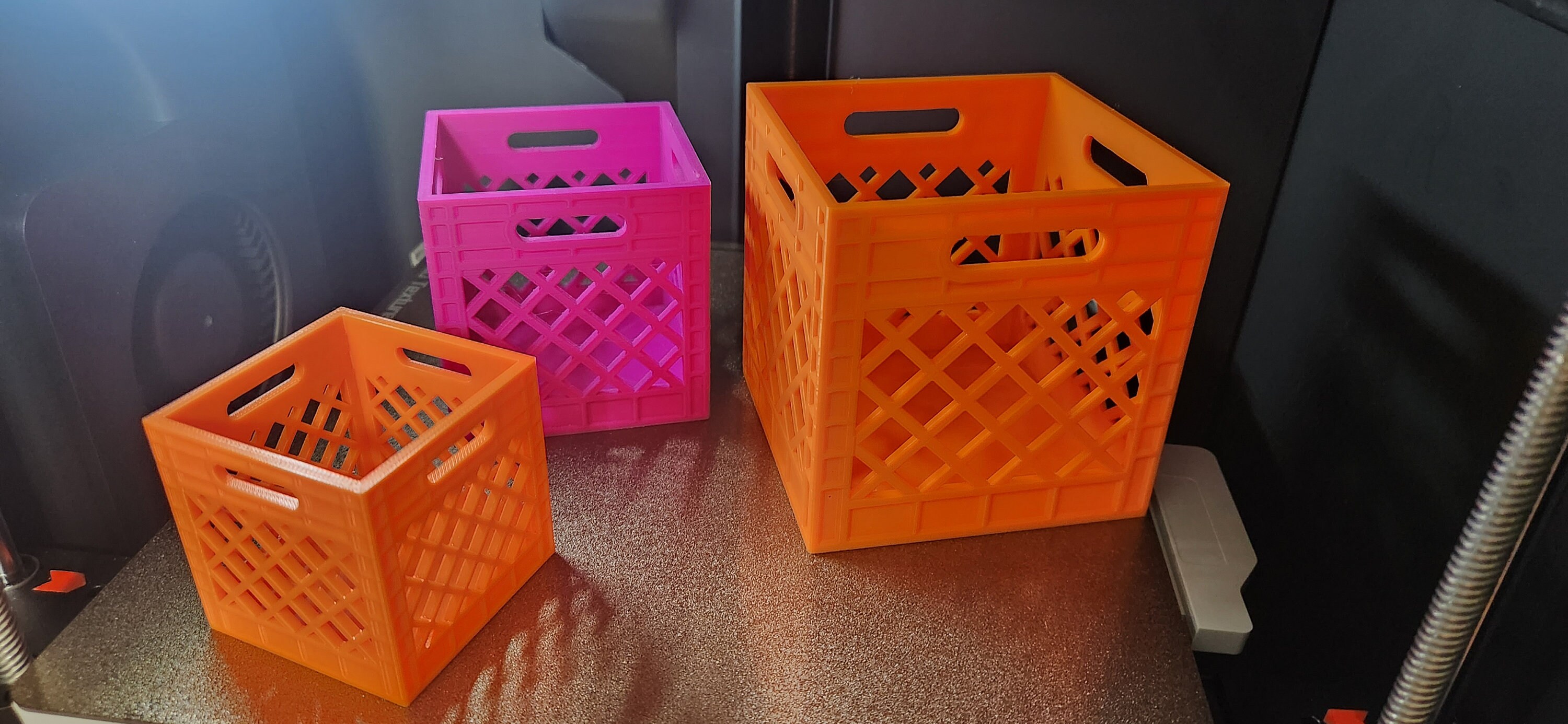 Milk Crate / Storage / Organizer / Desk Storage / Office / Office Gift ...