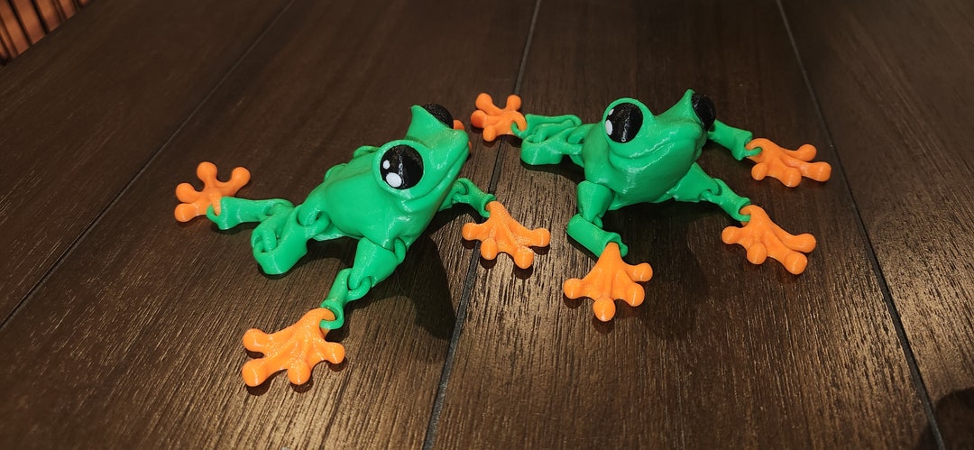 Flexi Frog - Etsy