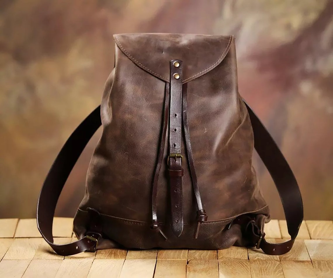 Leather Backpack Rucksack, Women's Backpack, Backpack Purse, Anti-theft ...