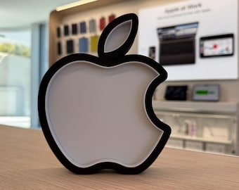 Apple Logo 3D LED Lightbox Blue Color FREE SHIPPING - Etsy