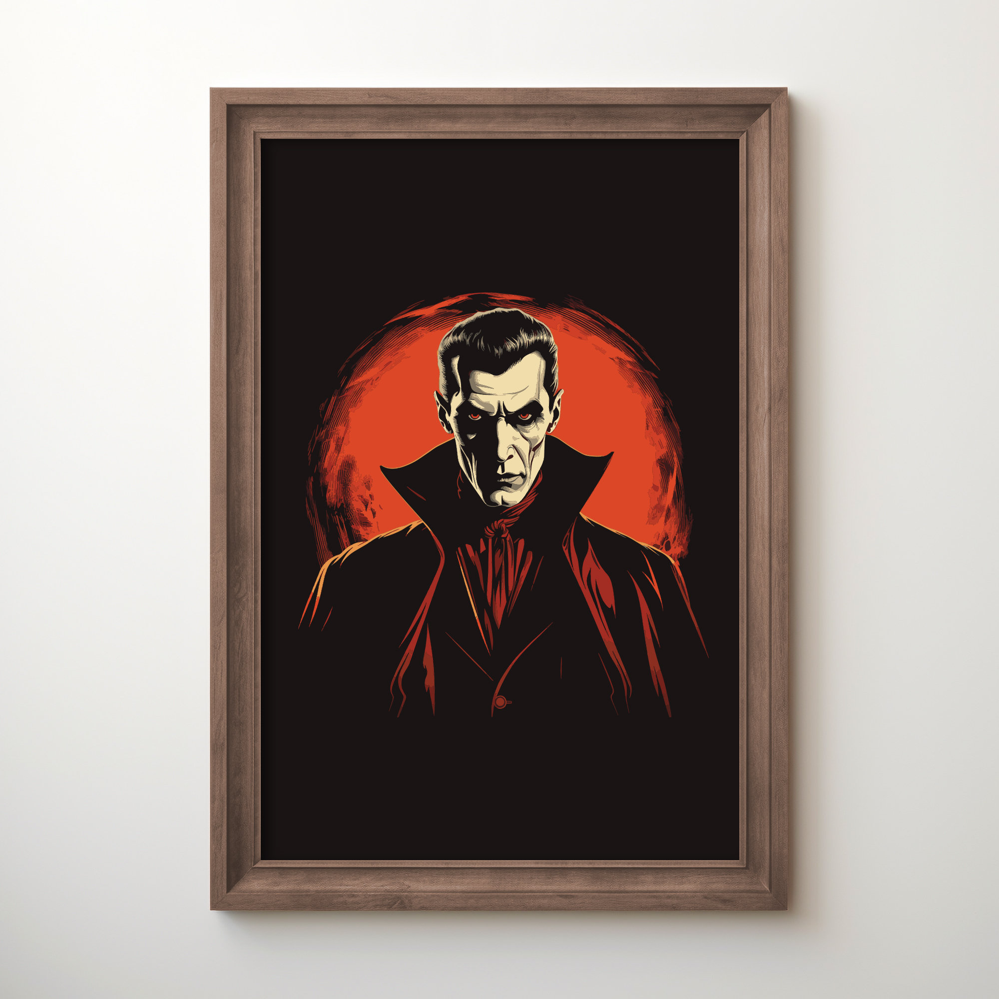 Dracula Artwork, the Lord of Vampires, A Great Spooky Gift for the ...