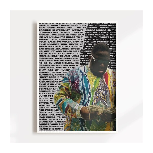Biggie Smalls Poster - Etsy