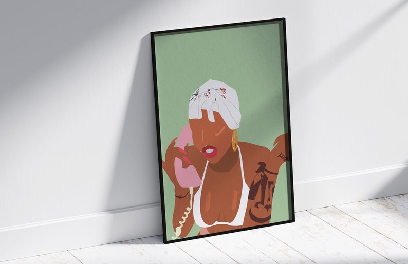 Summer Walker Over It Album Cover Art Poster R&B Soul Music Tribute ...