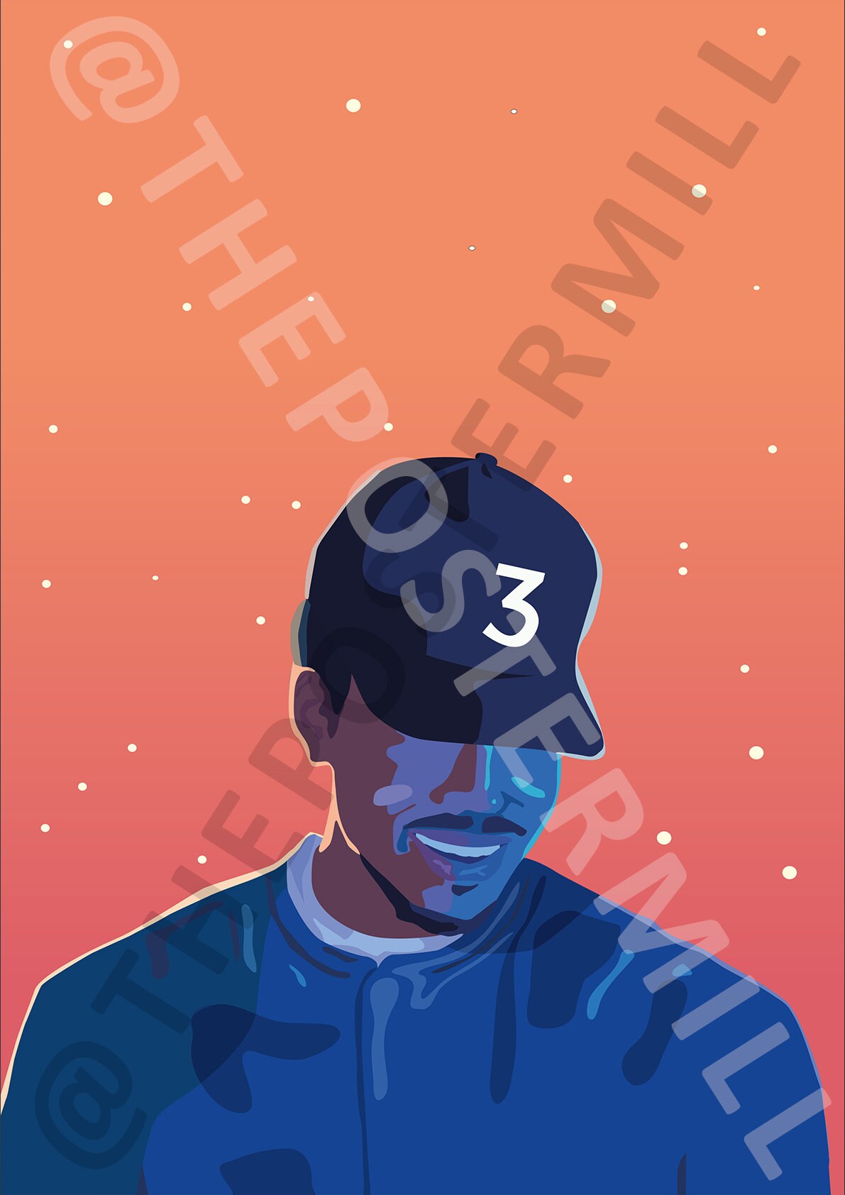 Chance the Rapper 'coloring Book' Poster Hip-hop - Etsy