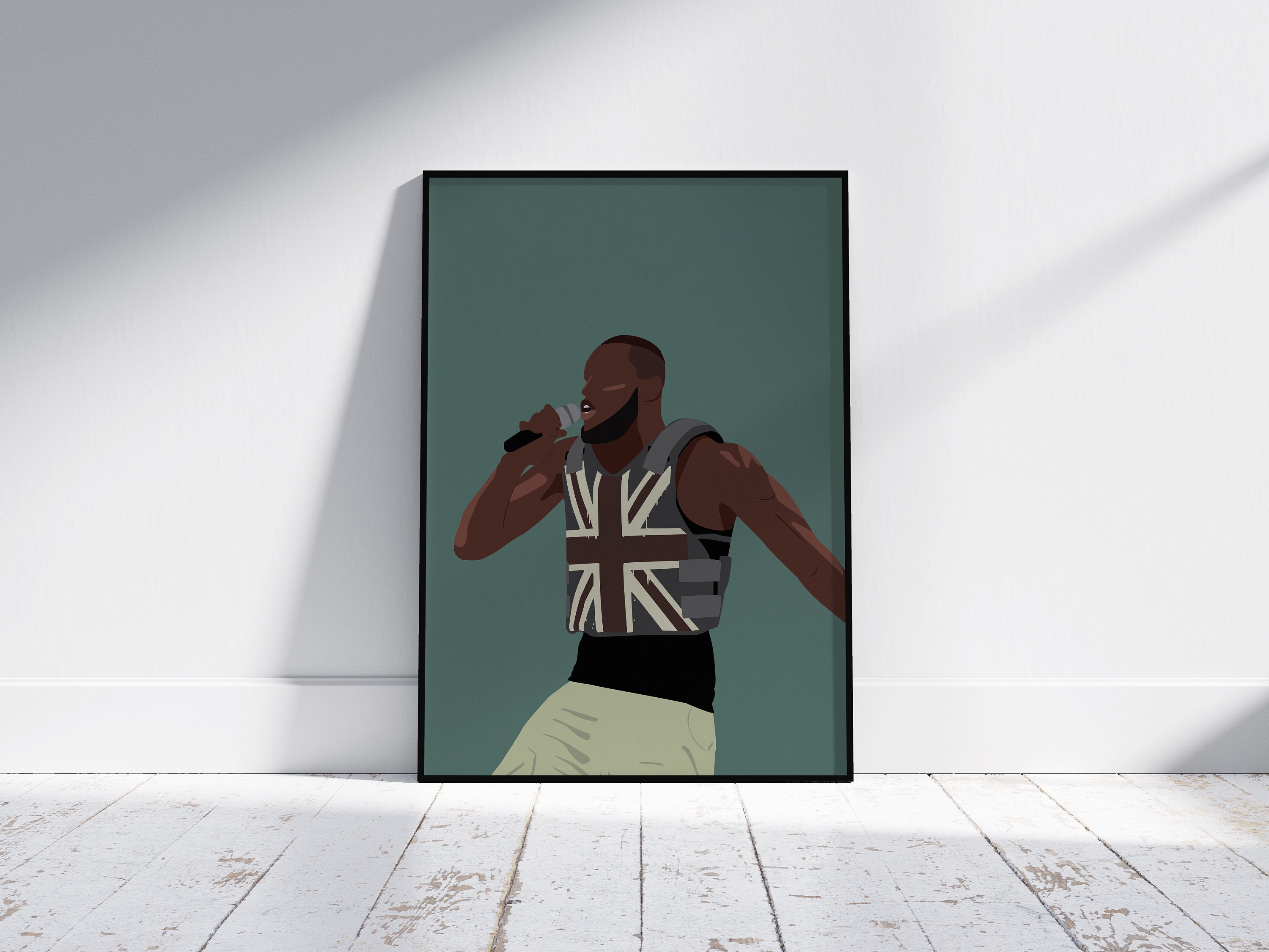 Stormzy 'heavy is the Head' Album Cover Art Poster - Etsy