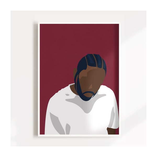 Kendrick Lamar Damn Album Cover - Etsy