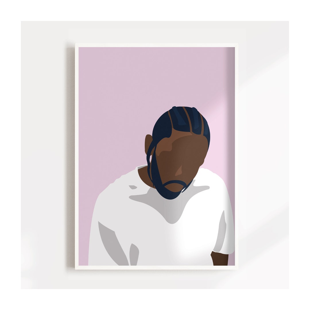 Kendrick Lamar 'DAMN.' Album Cover Art Poster - Etsy UK