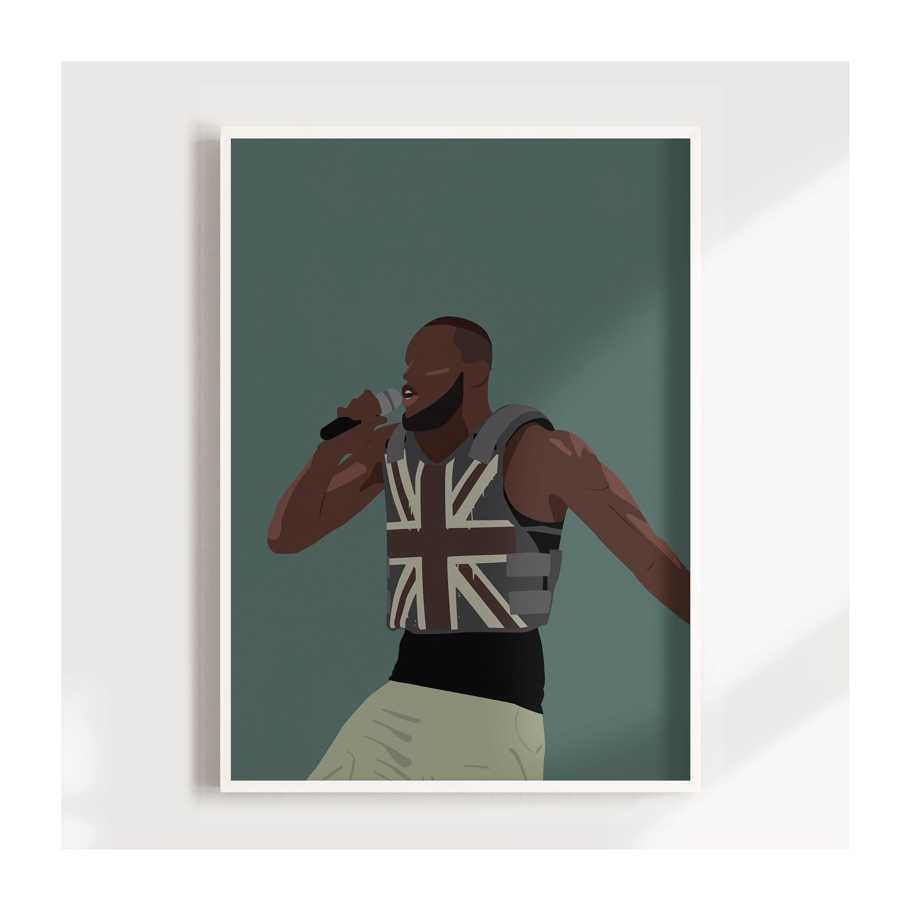 Stormzy 'heavy is the Head' Album Cover Art Poster - Etsy