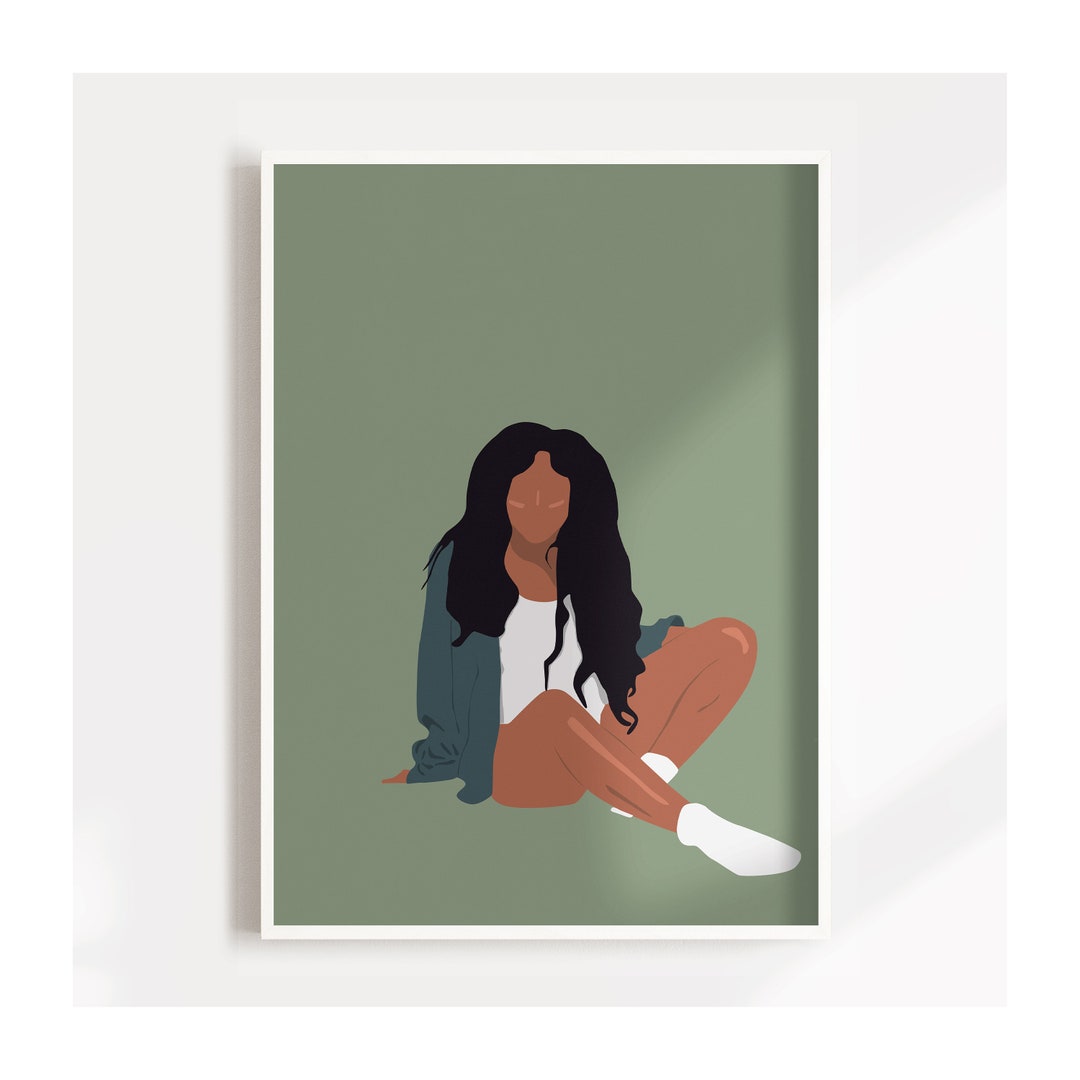 SZA 'ctrl' Album Cover Art Poster R&B Music - Etsy