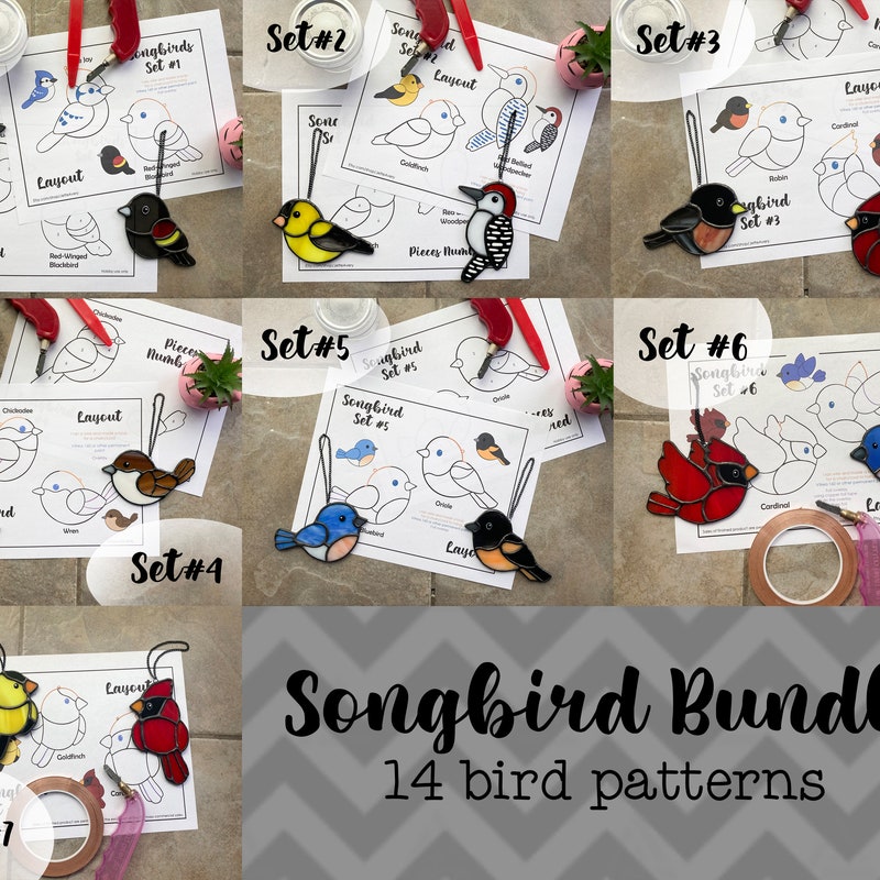 Glass Mosaic Craft Kits - Etsy