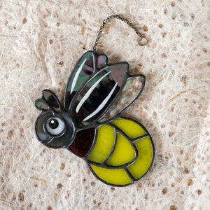 Stained Glass Firefly Suncatcher - Etsy