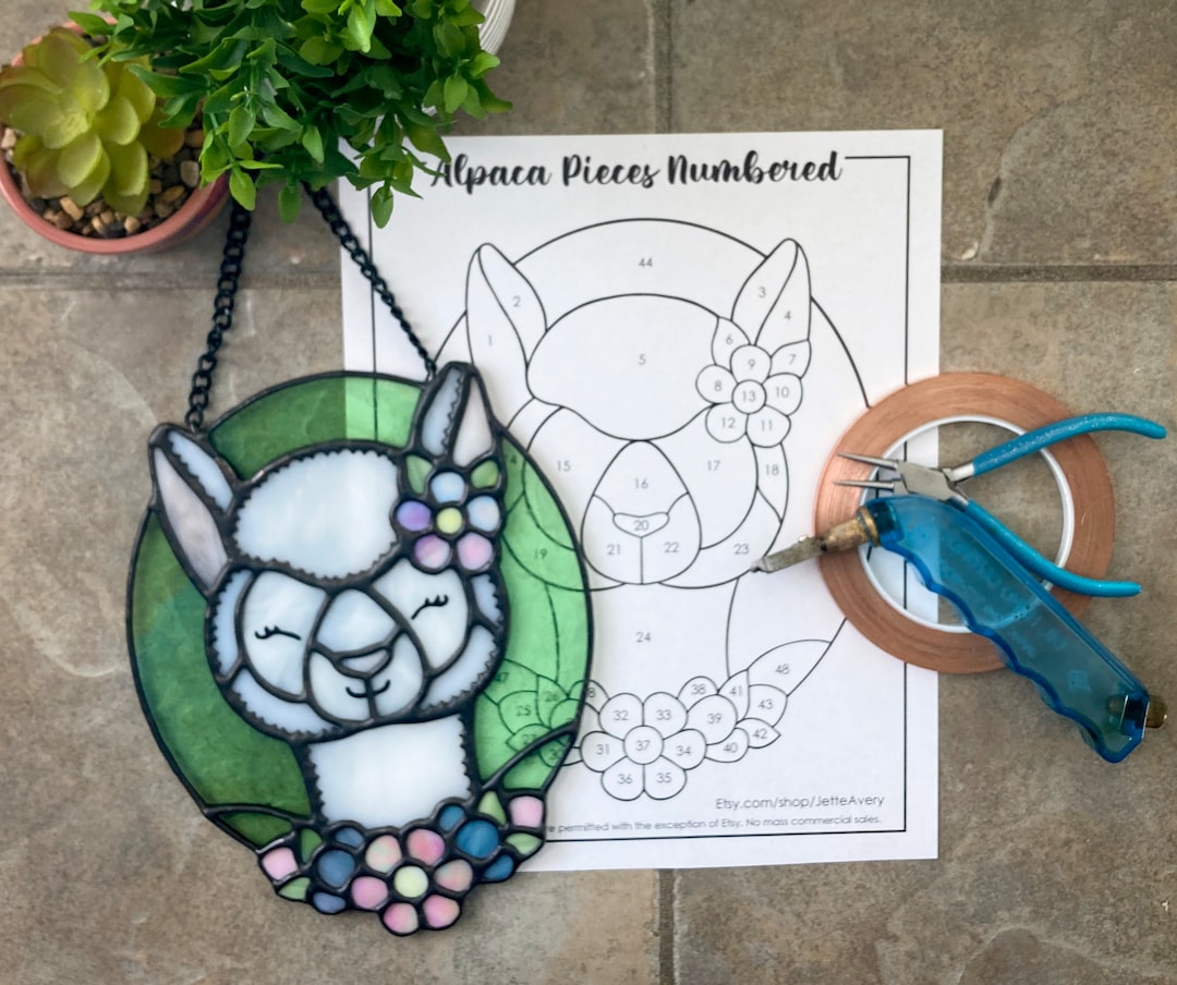 Pattern- Alpaca - Etsy