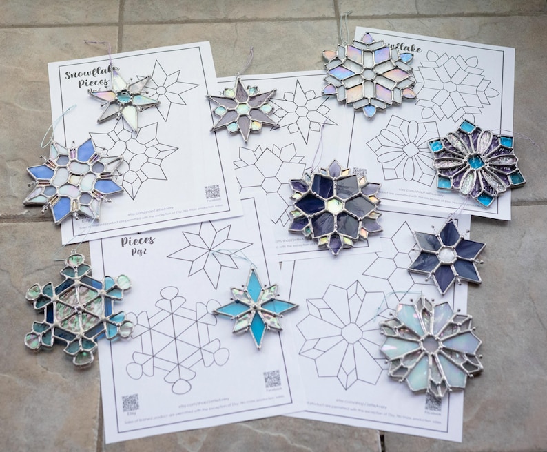 Pattern- Snowflakes Bundle - Etsy