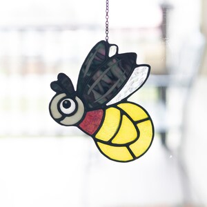 Stained Glass Firefly Suncatcher - Etsy