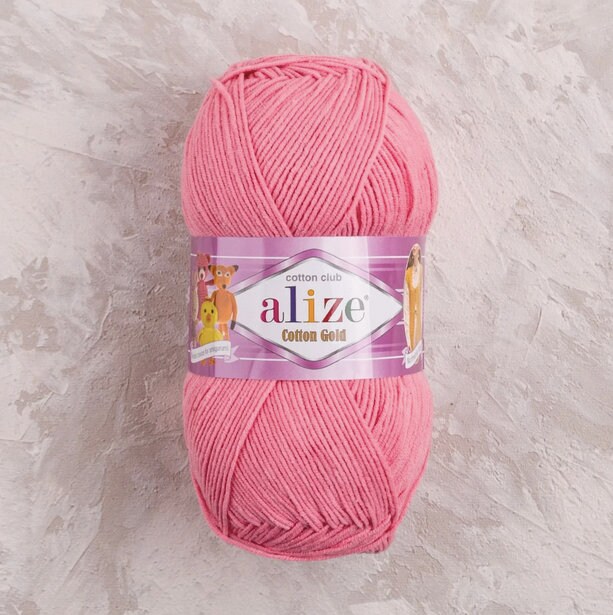 Alize Cotton Gold Yarn, Amigurumi Crochet Yarn, Mercerized Cotton ...