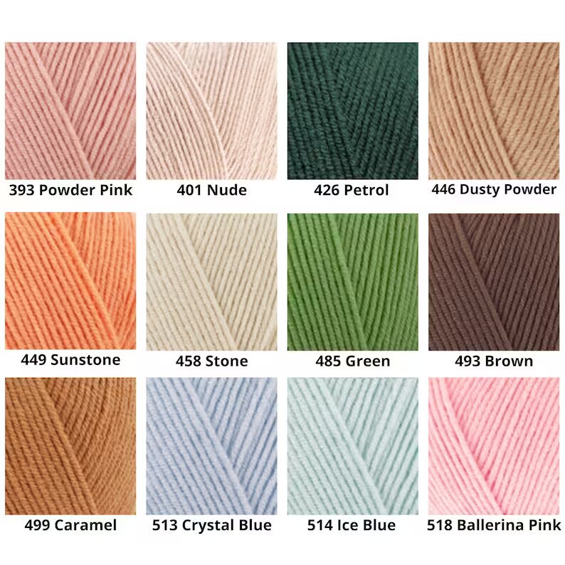 Alize Cotton Gold Yarn, Amigurumi Crochet Yarn, Mercerized Cotton Thread, Knitting Yarn - Etsy