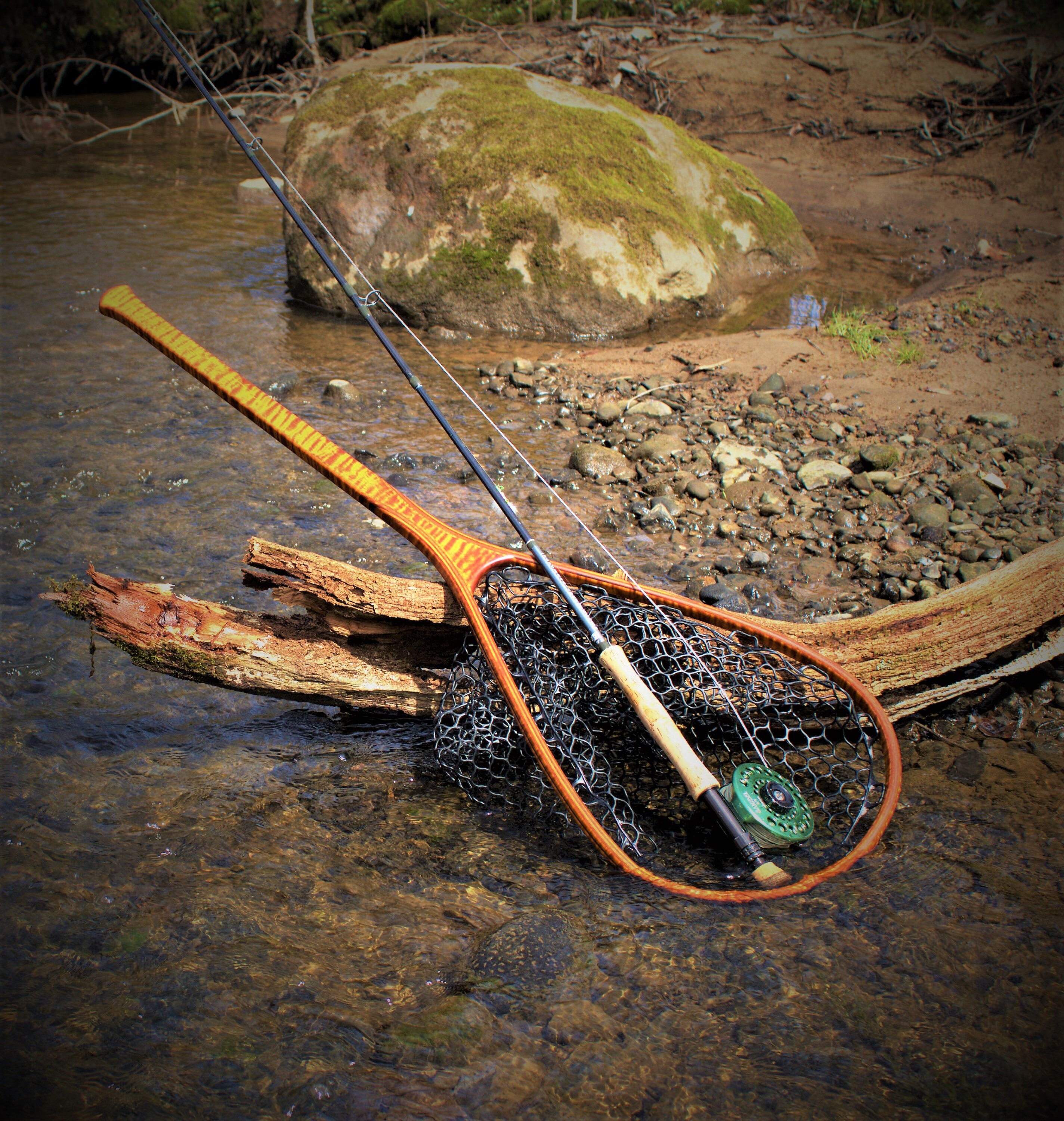 Custom Order Hand Crafted Wood Landing Net-made in USA With the Highest ...