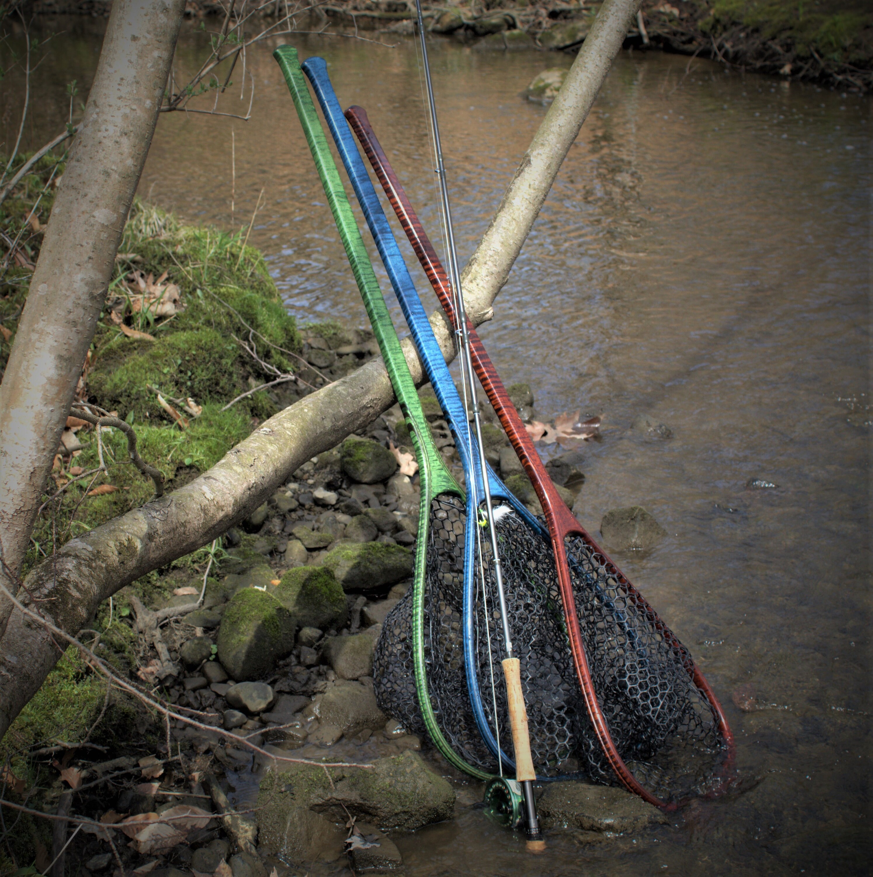 Hand Crafted Wood Landing Net-made in USA With the Highest Quality Wood ...