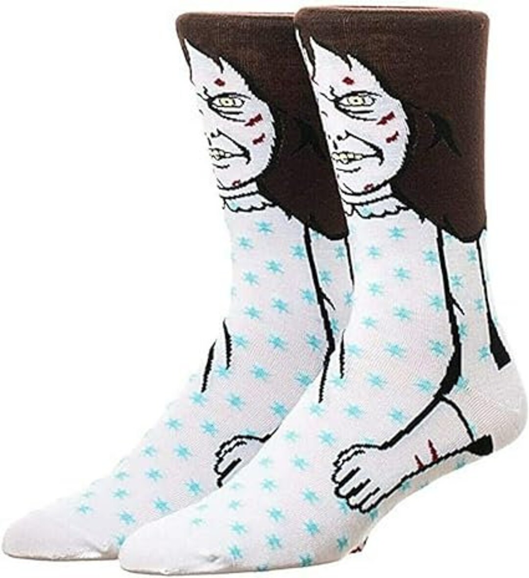 The Exorcist's Regan Horror Socks - Etsy