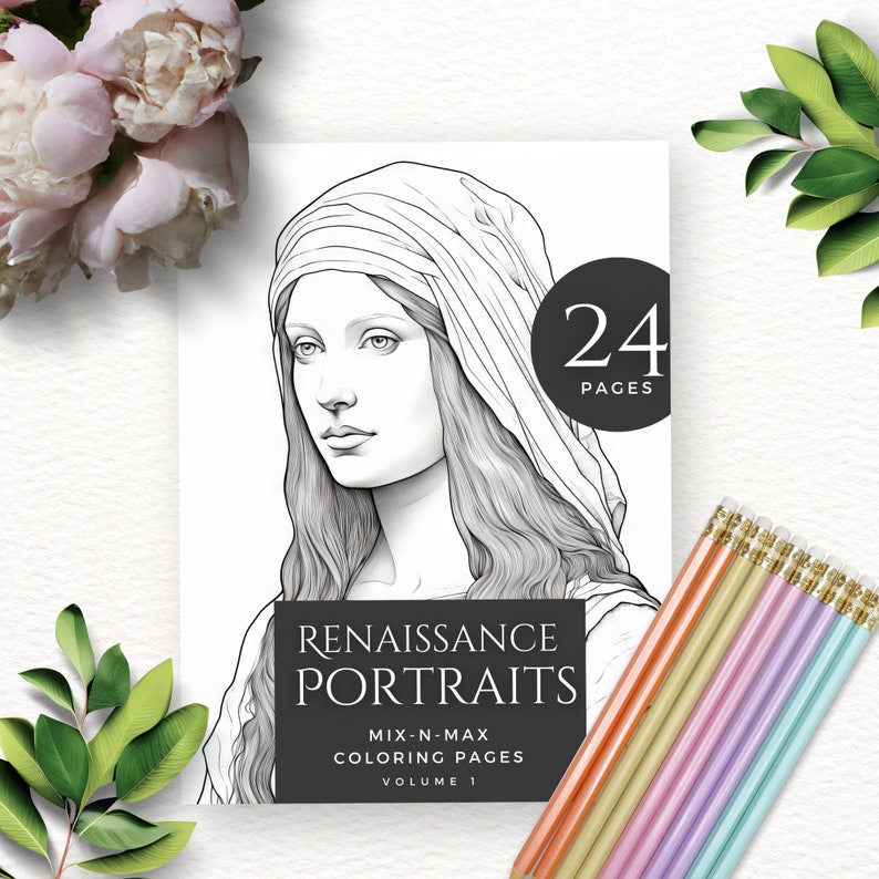 24 Coloring Pages Renaissance Portraits Coloring Pages Printable ...