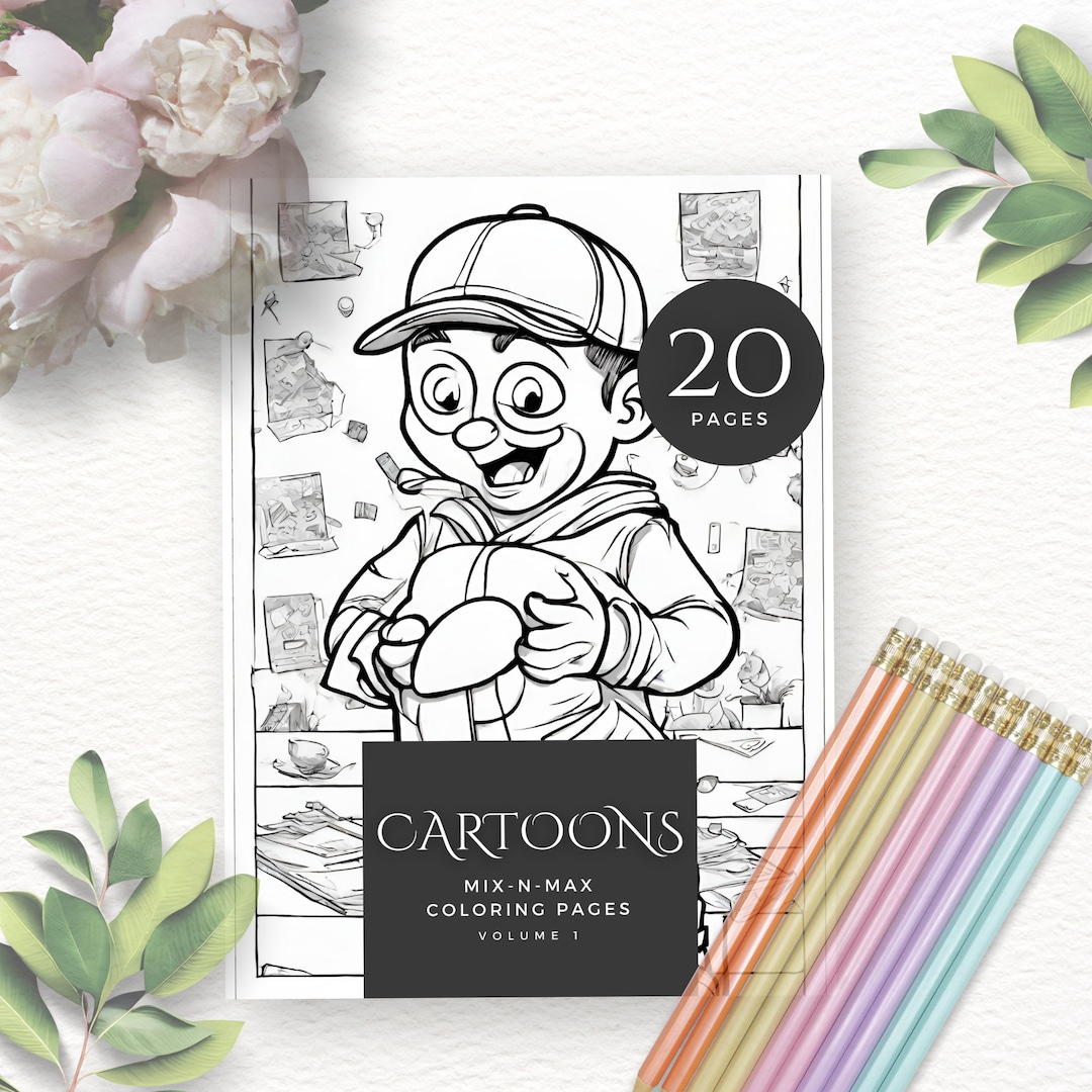 Coloring Pages Cartoons Coloring Pages Printable Coloring Activities ...