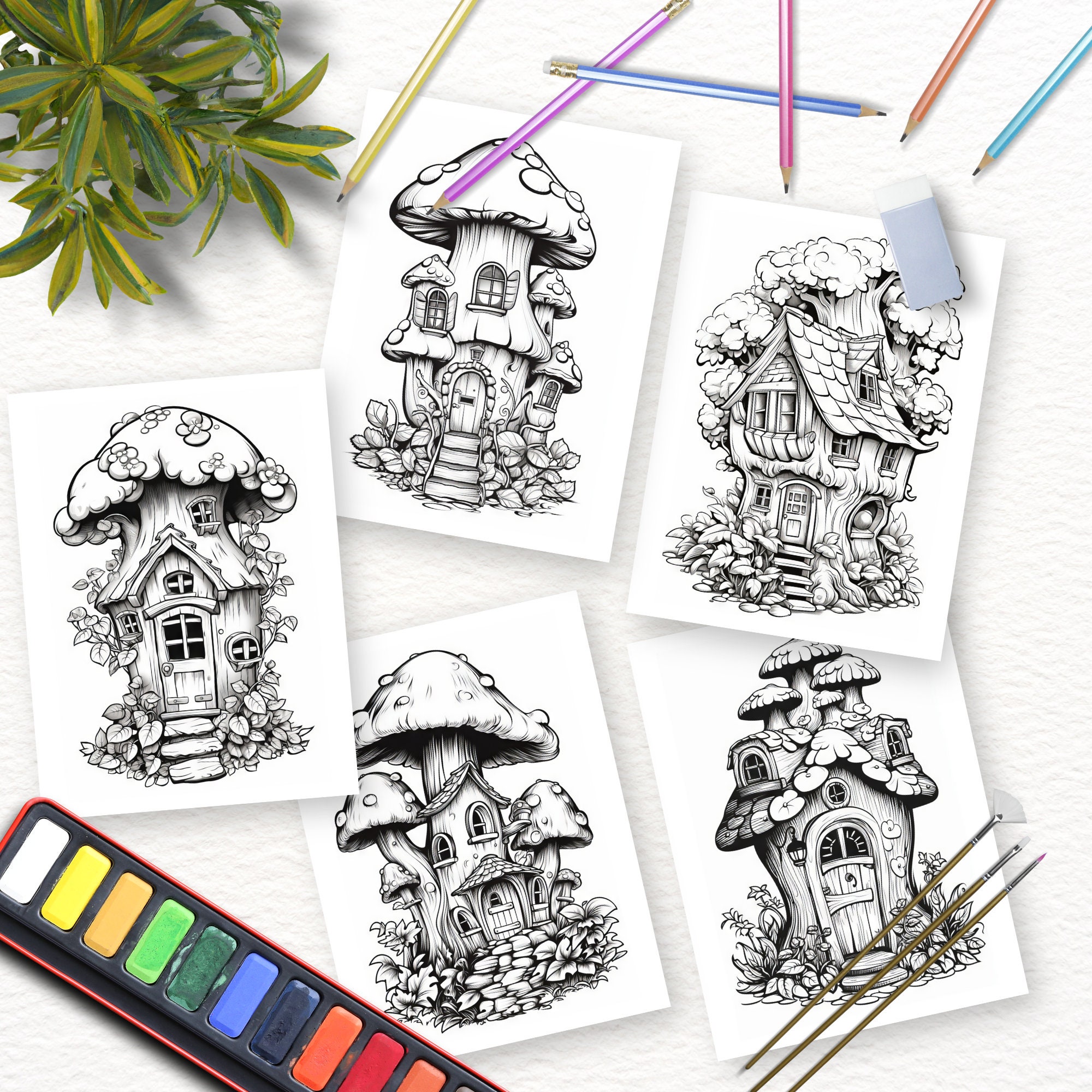 40 Coloring Pages Scenes Coloring Pages Printable Coloring Activities ...