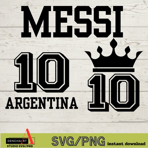 Messi Svg - Etsy