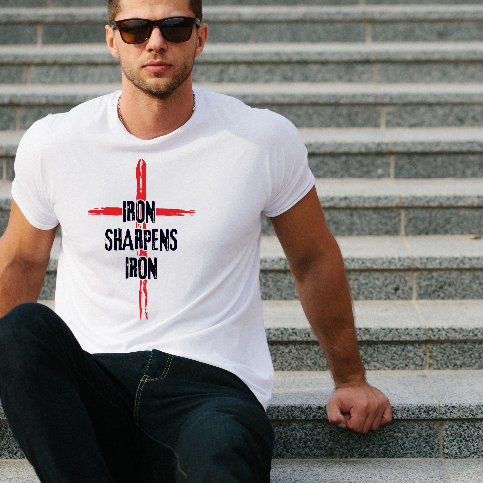 Iron Sharpens Iron SVG PNG, Faith Svg, Jesus Svg, Christian Svg, Bible ...