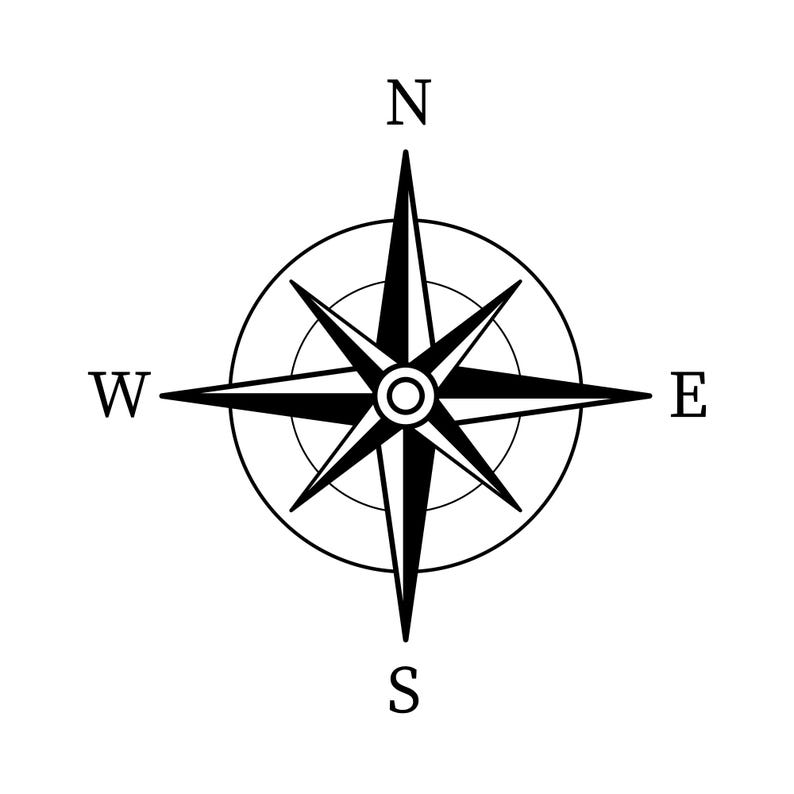 Compass, Compass SVG, Compass Rose SVG, Nautical Compass SVG, Svg, Dxf ...