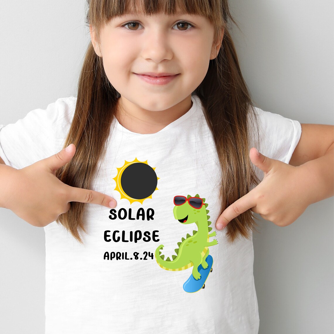 Dino Solar Eclipse 2024 Svg Png,solar Eclipse Shirt Svg,total Eclipse ...