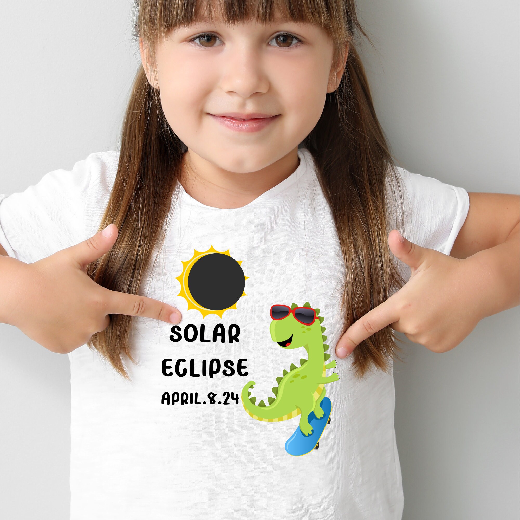 Dino Solar Eclipse 2024 Svg Png,solar Eclipse Shirt Svg,total Eclipse ...