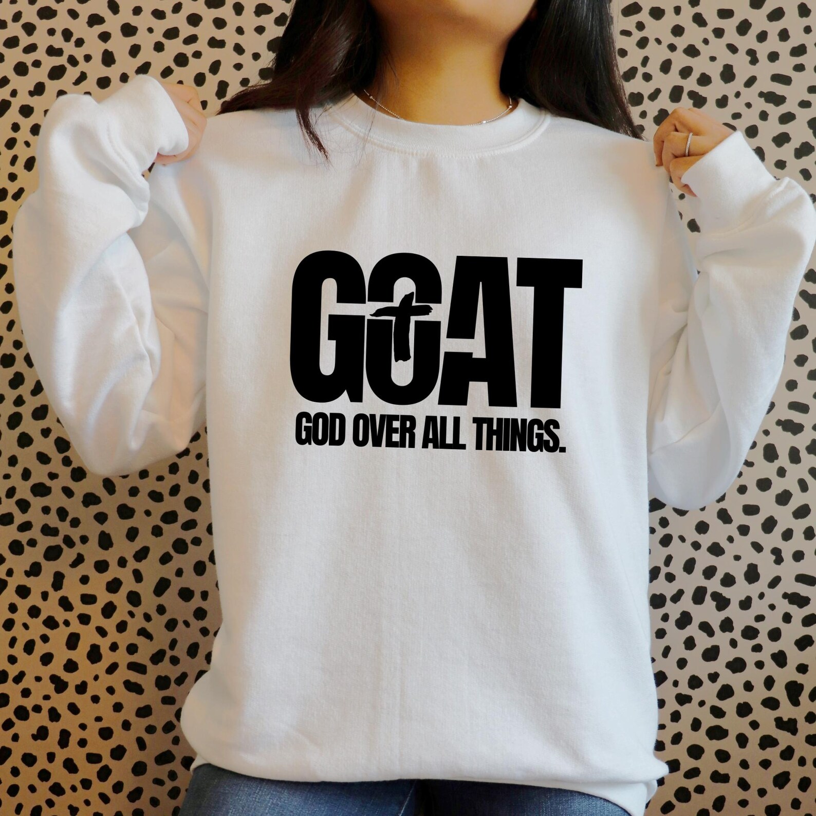 G.O.A.T God Over All Things SVG, God Over All Things Svg, God Quote SVG ...
