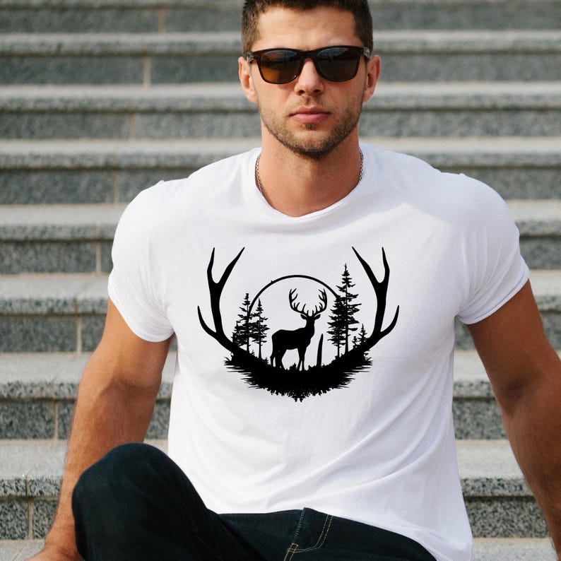 Detailed Deer Head Svg, Whitetail Deer SVG, Big Buck Digital Download ...