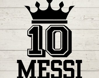 Messi SVG, Cutting File, Png Eps Dxf Digital Clipart, Great for Viny ...